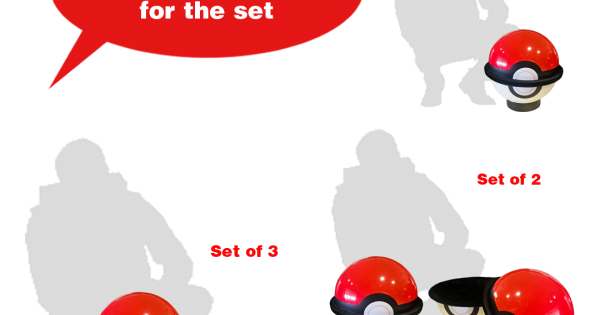 Small Poke Balls - SG's Largest Pokemon Props and Poke Ball Replica ...