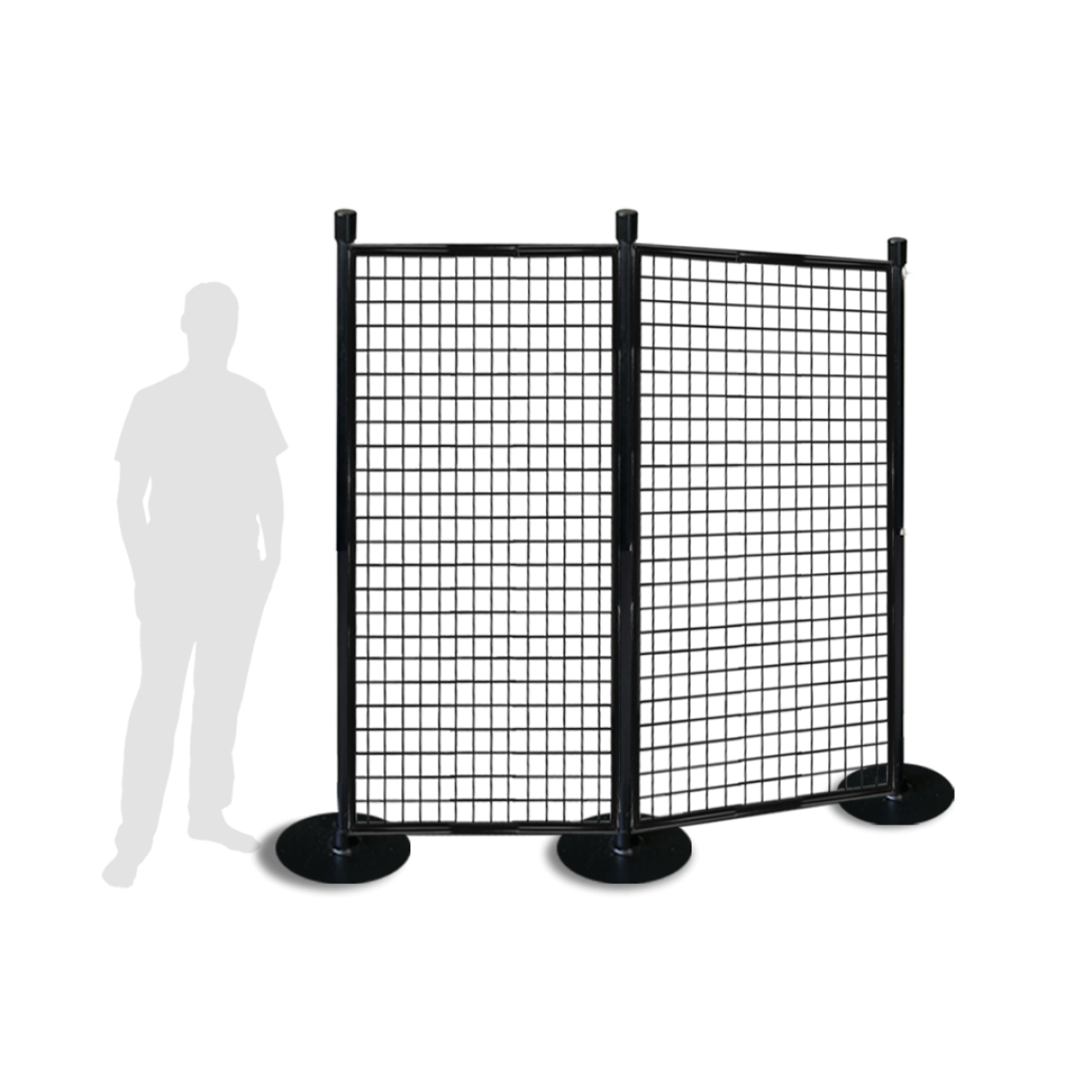 Horizontal Square Wire Barricades and Fences - SG's Largest Temporary ...
