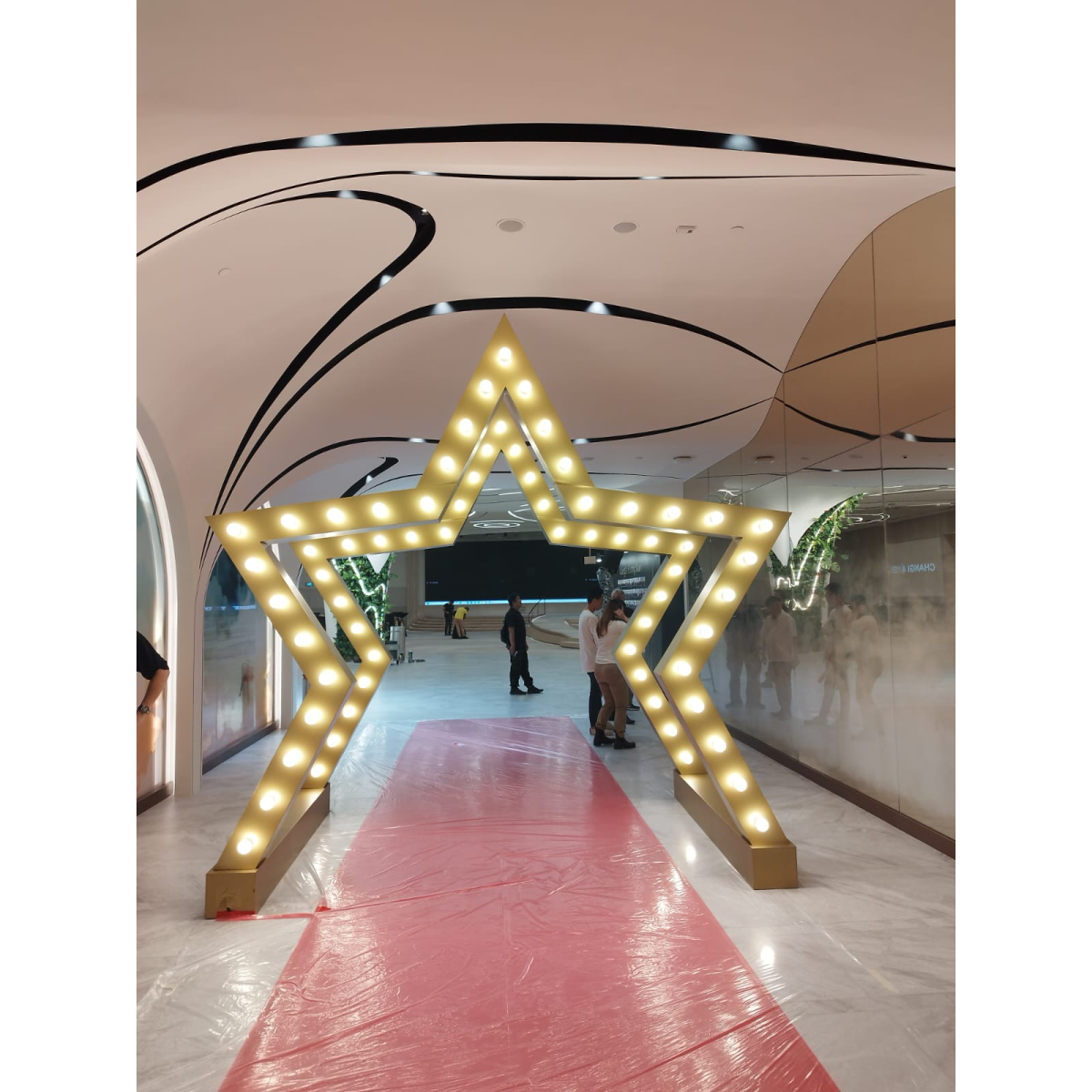 Double Tier Star Arch - SG's Largest Event Arches and Entrance Decor ...