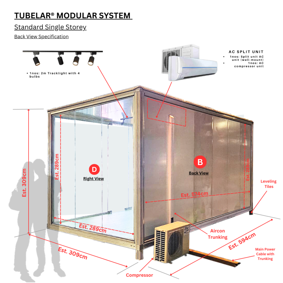 TUBELAR®️ MODULAR SYSTEM Mobile Glass Showroom/ Mobile Shop/ Option ...
