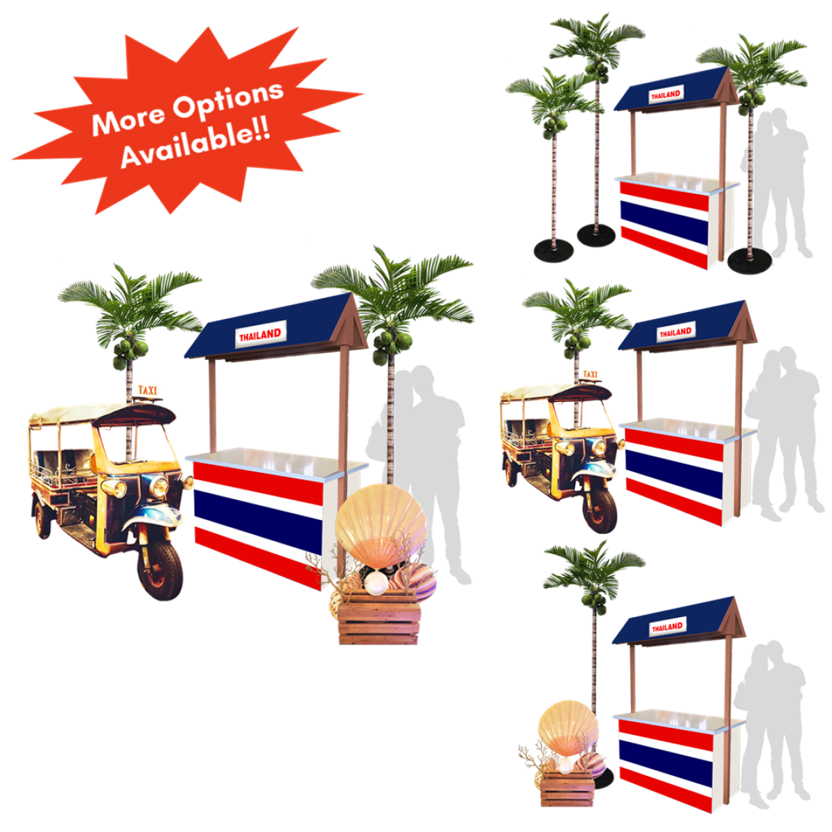 Thailand Country Booth ( International Kiosk / Cart, Asia, Asean,Thai ...