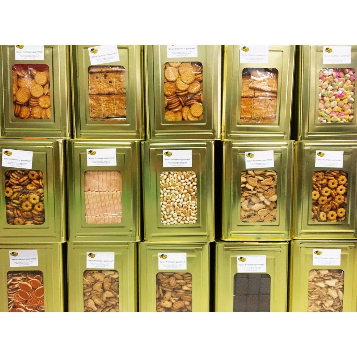 Traditional Biscuits Live Food Station - SG's Nostalgic Traditional ...