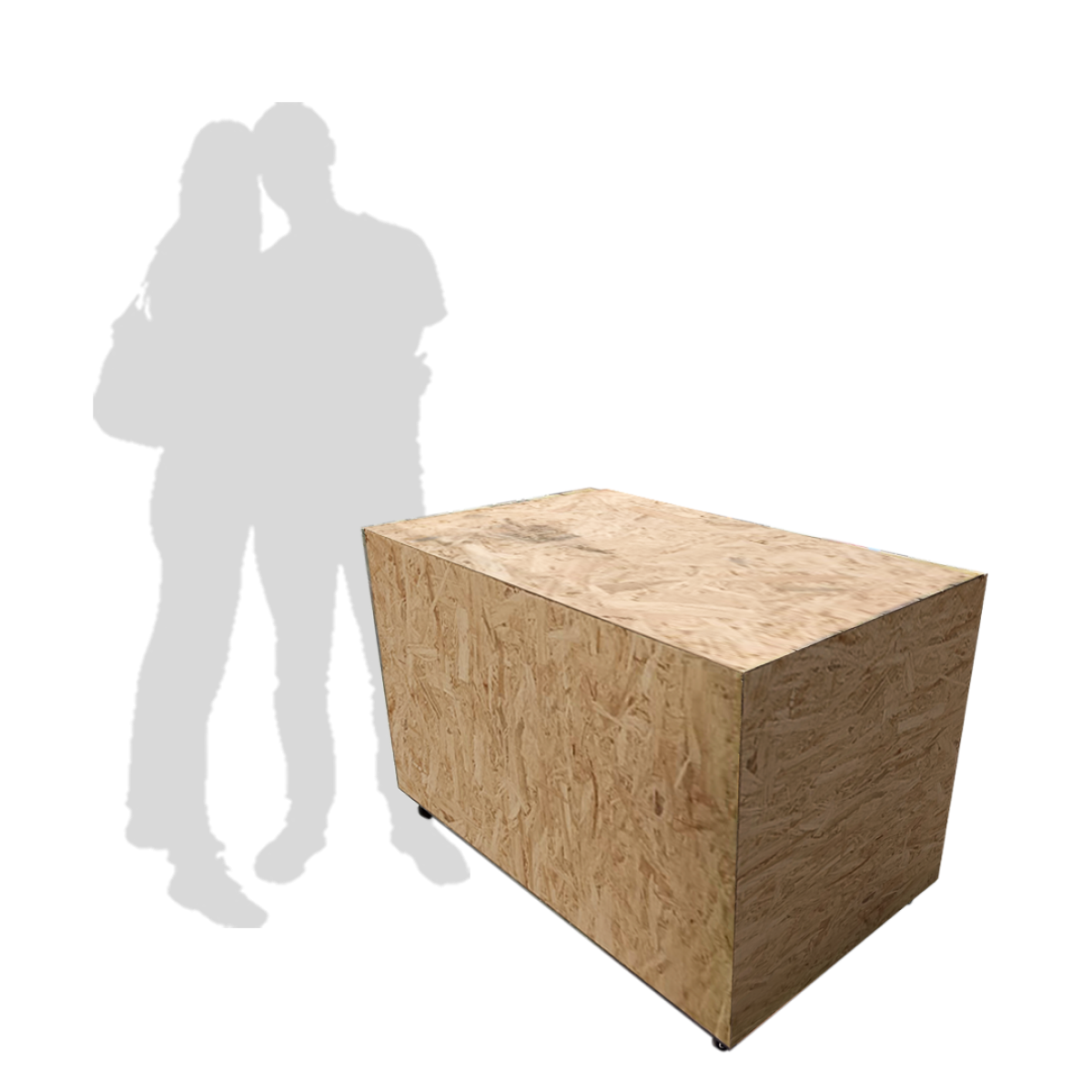 Wheelable Upcycled Wooden Cart - SG Largest Eco Friendly Furniture ...