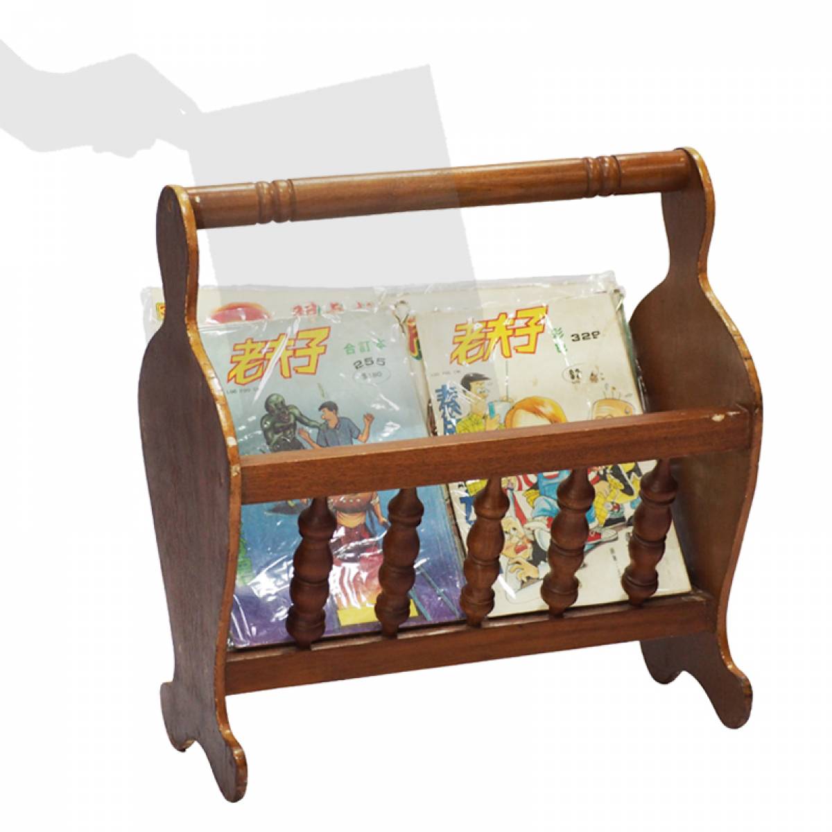 Wooden Magazine Stand - SG's Largest Wooden Furniture Rental Platform