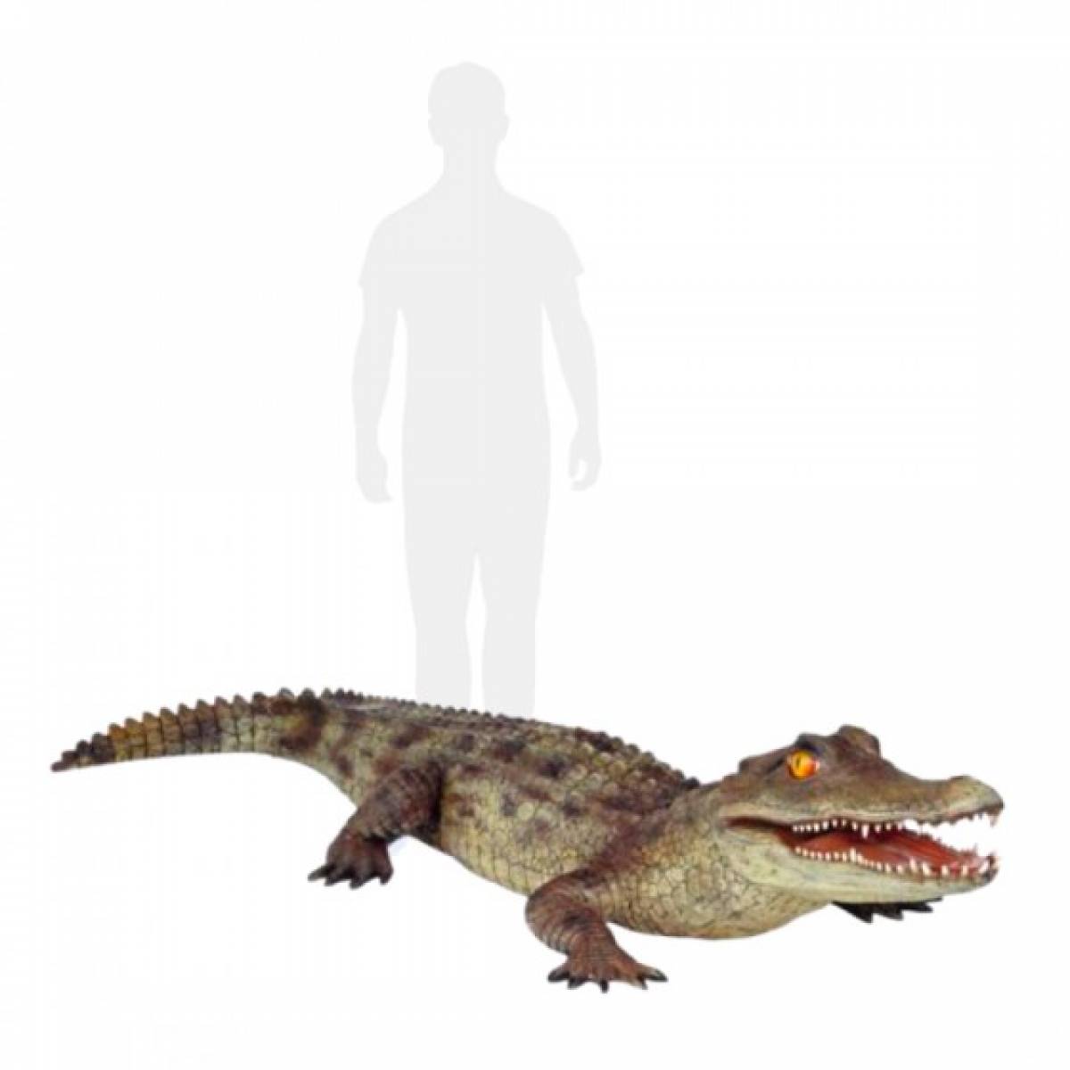 Alligator - Outdoor Animal Statues as Safari Theme Props Rental Platform