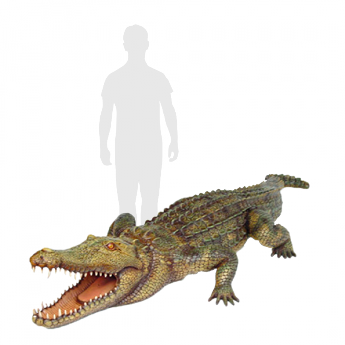 Crocodile - SG's Largest Life Size Realistic Animal Sculptures and ...