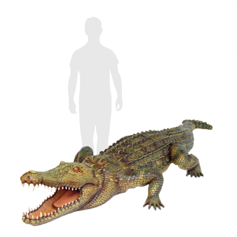 Crocodile - SG's Largest Life Size Realistic Animal Sculptures and ...