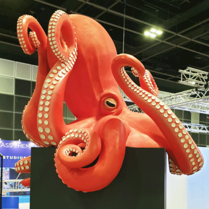 Giant Octopus - SG's Largest Giant Realistic Animal Sculptures and ...