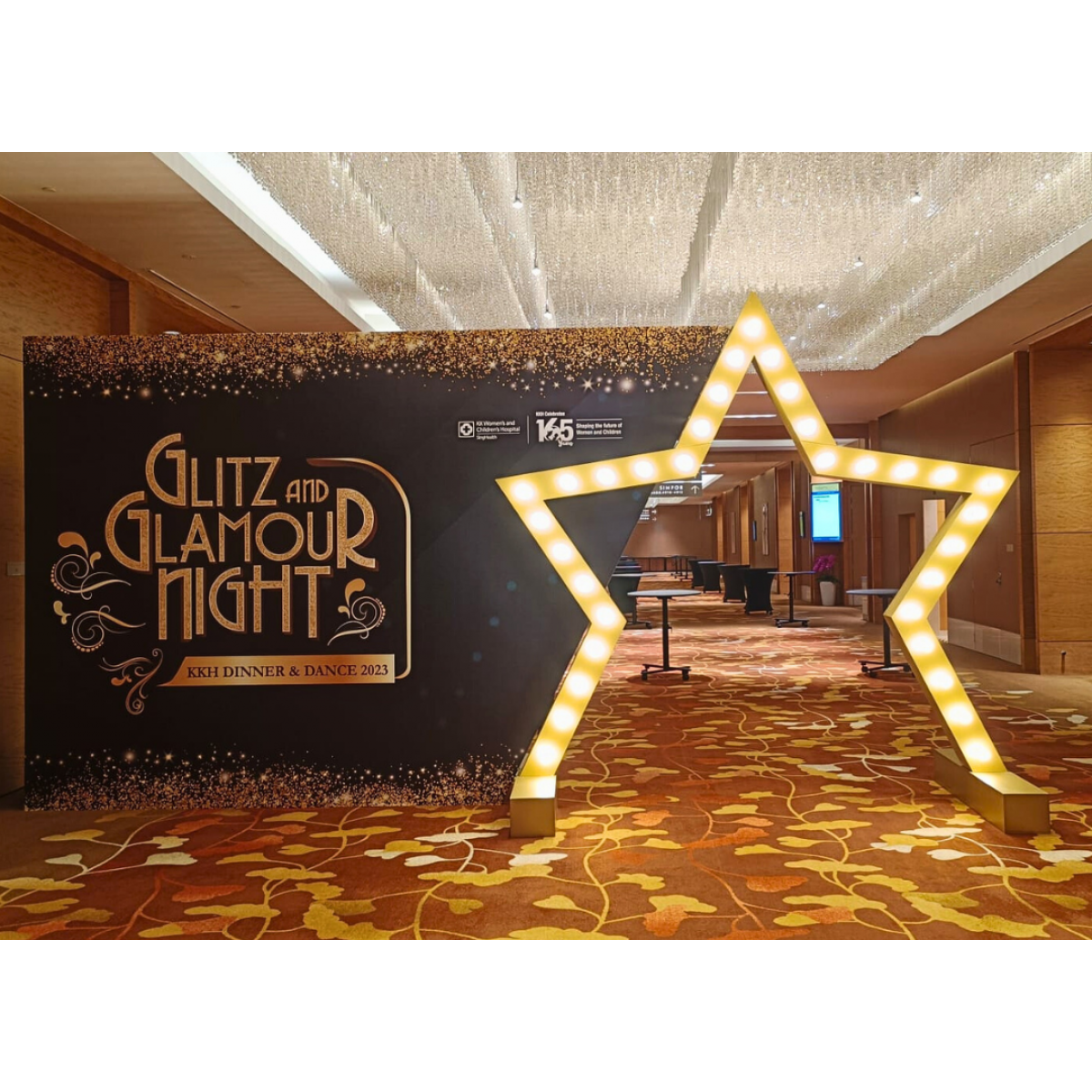 Single Tier Star Arch - SG's Largest Event Entrace Decor and Props ...