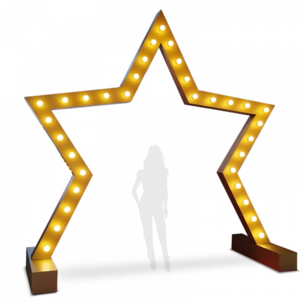 Single Tier Star Arch - SG's Largest Event Entrace Decor and Props ...