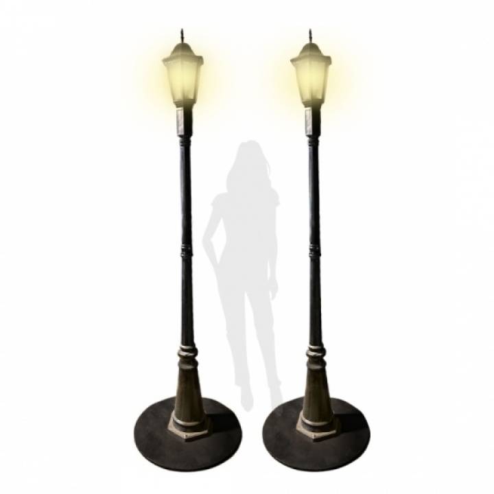 Antique Candle Stand - SG's Largest Garden Christmas Decor Rental Platform