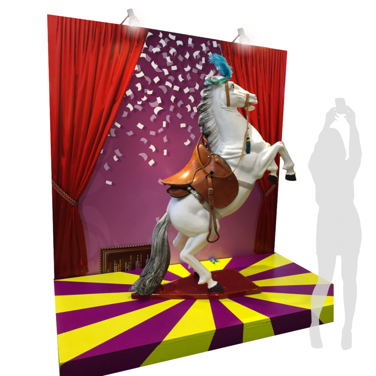 Carnival Horse Stage - SG's Largest Carnival Props and Centrepieces ...