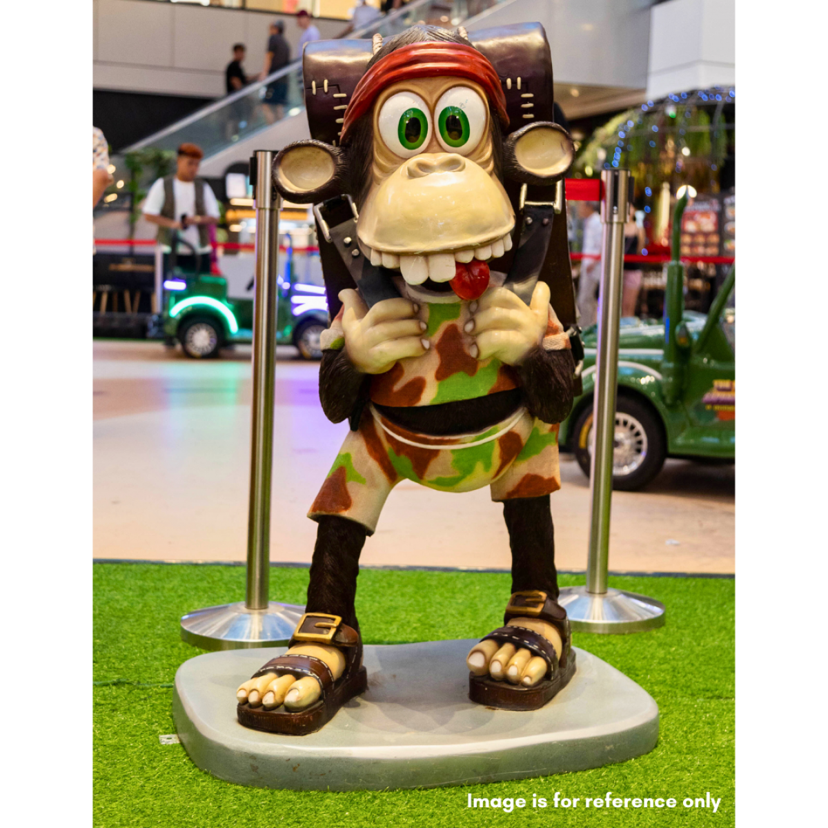 Cartoon Monkey - SG's Largest Cartoon Animal Sculpture Rental Platform