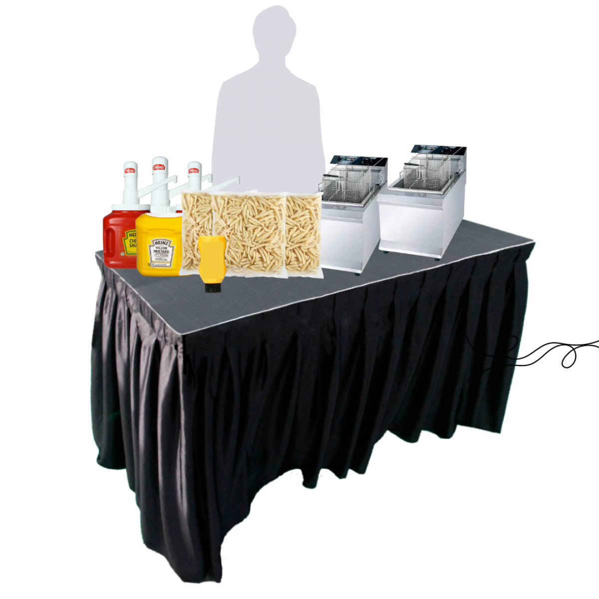 Cheese Fries Live Food Station - SG's Largest Fries Station and Food ...