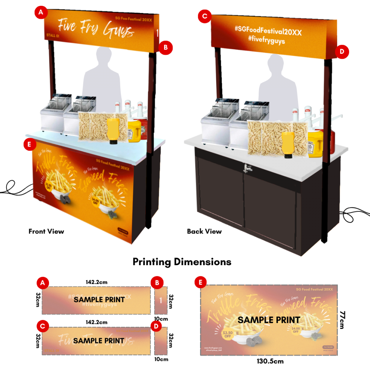 Cheese Fries Live Food Station - SG's Largest Fries Station and Food ...