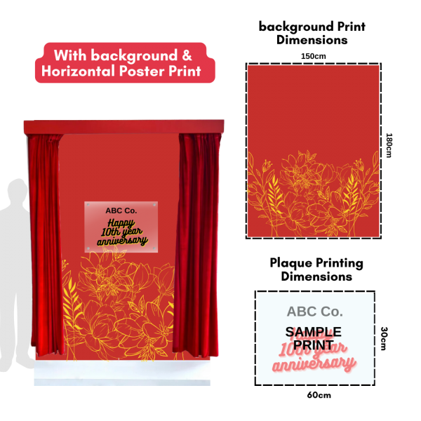 Curtain Reveal Stage - SG's Largest Opening Ceremony Stages and ...