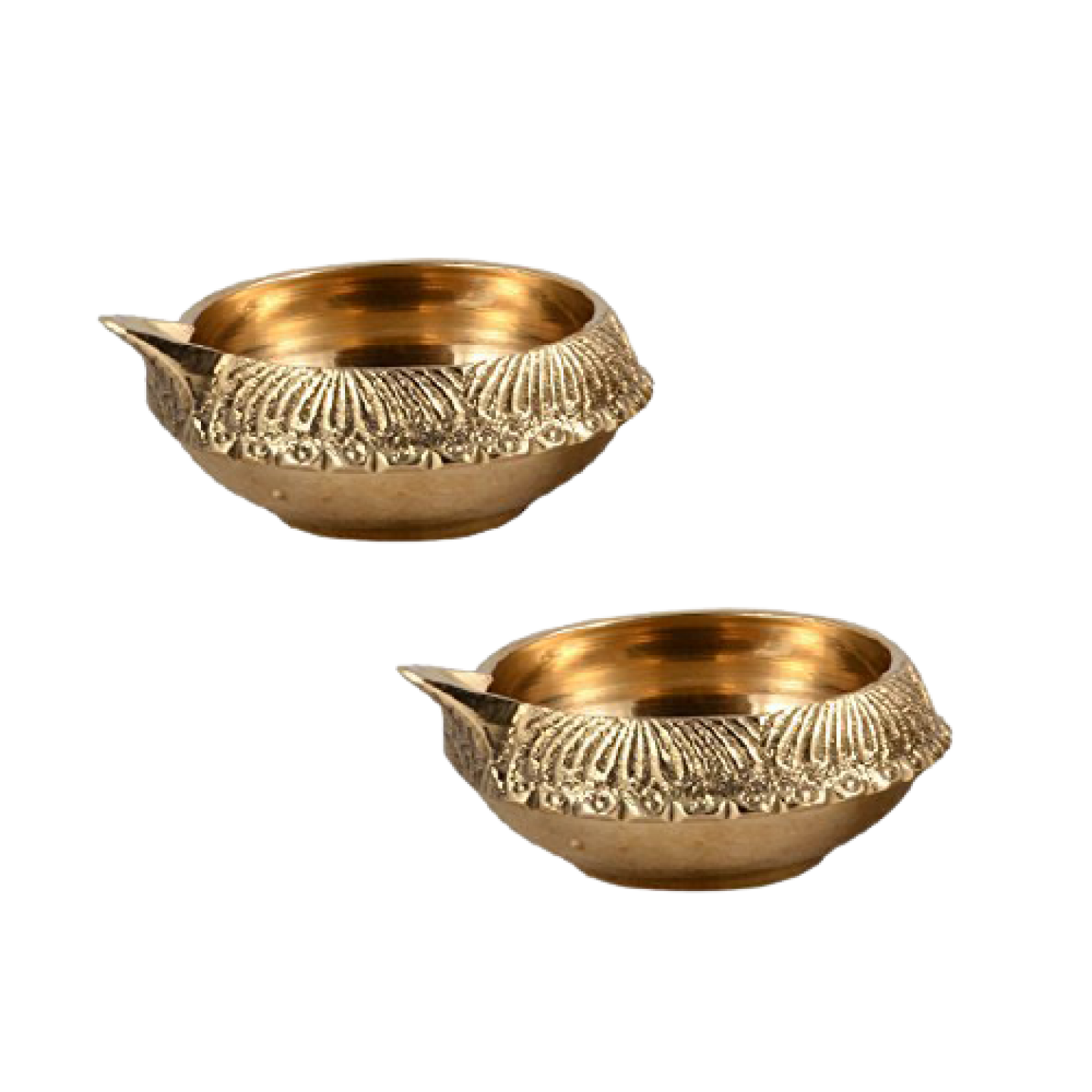 Rent Deepavali Diwali Theme Event Decor SG - Brass Oil Lamps