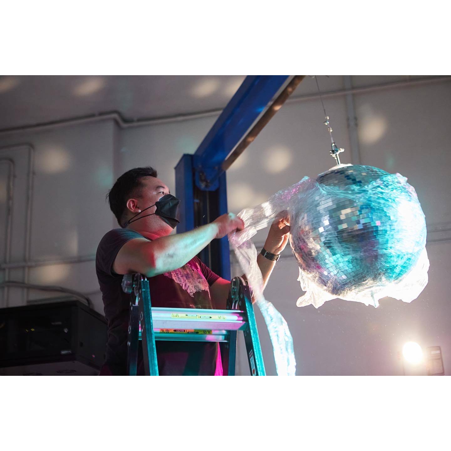 SG's Largest 80s Party Decor Rental Platform - Giant Disco Ball