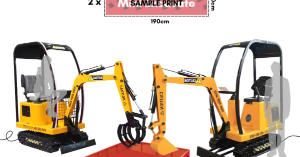 Excavator- SG's Largest Scoop Digger Excavator, Claw Digger Excavator ...