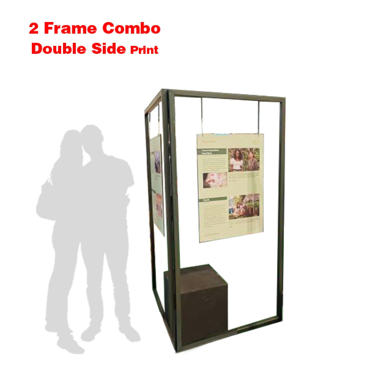 Self Standing Information Standee - SG's Largest Frames for Posters and ...