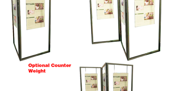 Self Standing Information Standee - SG's Largest Frames for Posters and ...