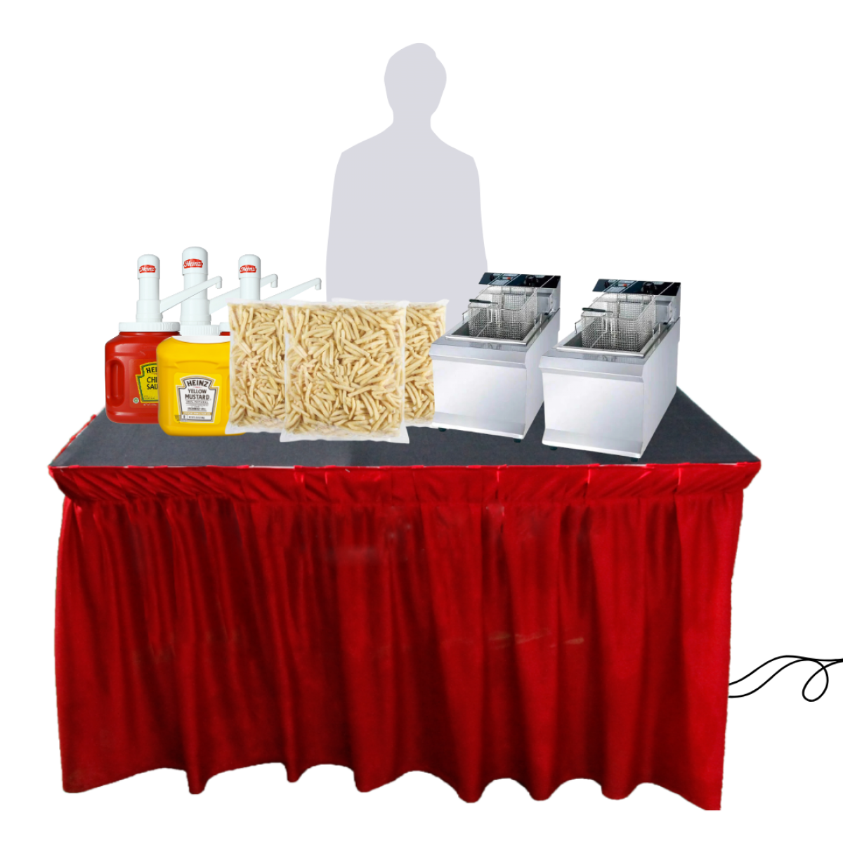 French Fries Live Food Station - SG's Largest Fries Station and Finger ...