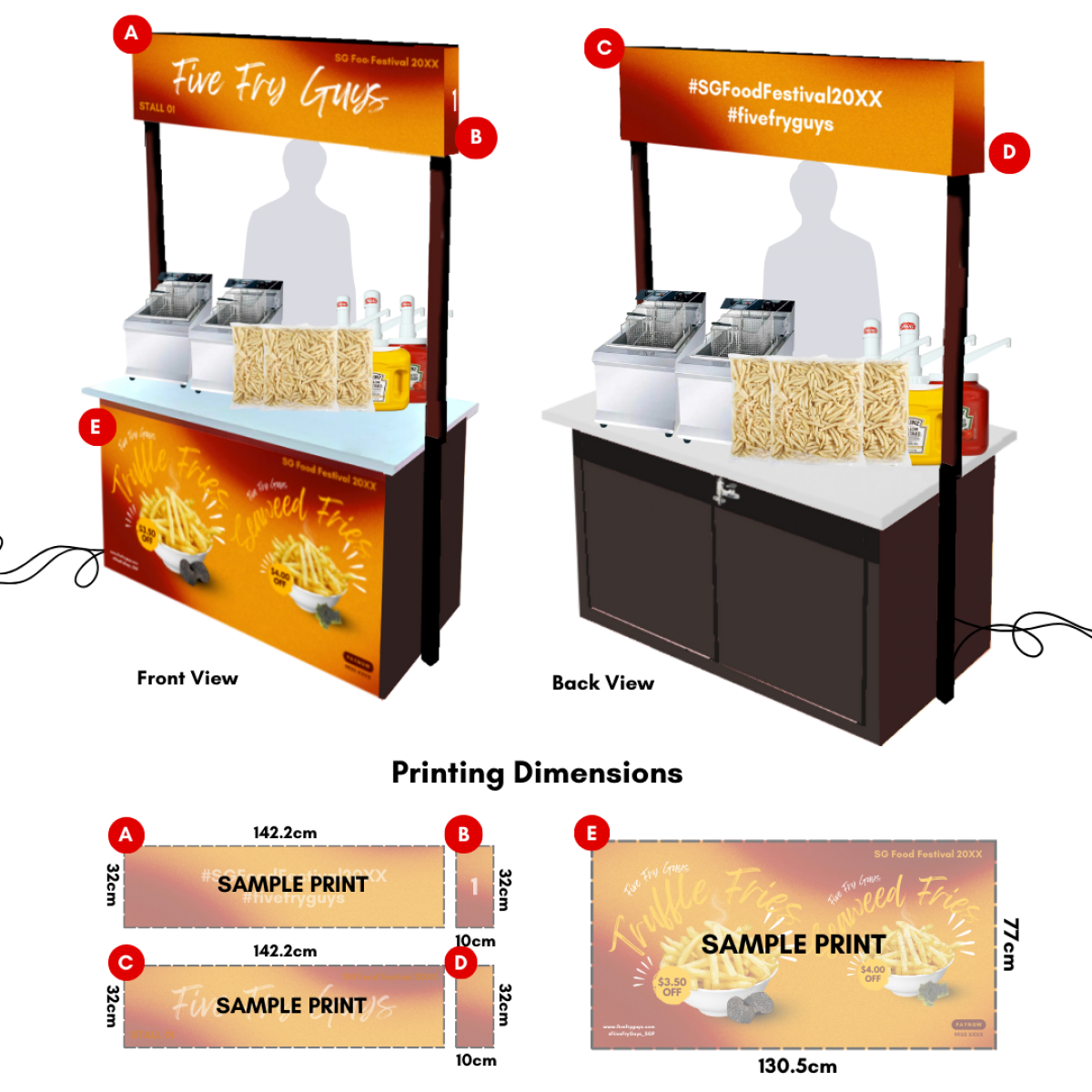 French Fries Live Food Station - SG's Largest Fries Station and Finger ...