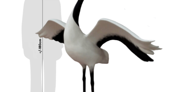 Giant Crane - SG's Largest Realistic Animal Imitations and Sculptures ...