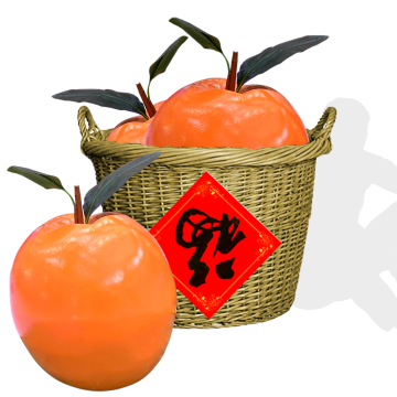 Giant Tangerines Set - Sg's Largest CNY Decor and Food Props Rental ...
