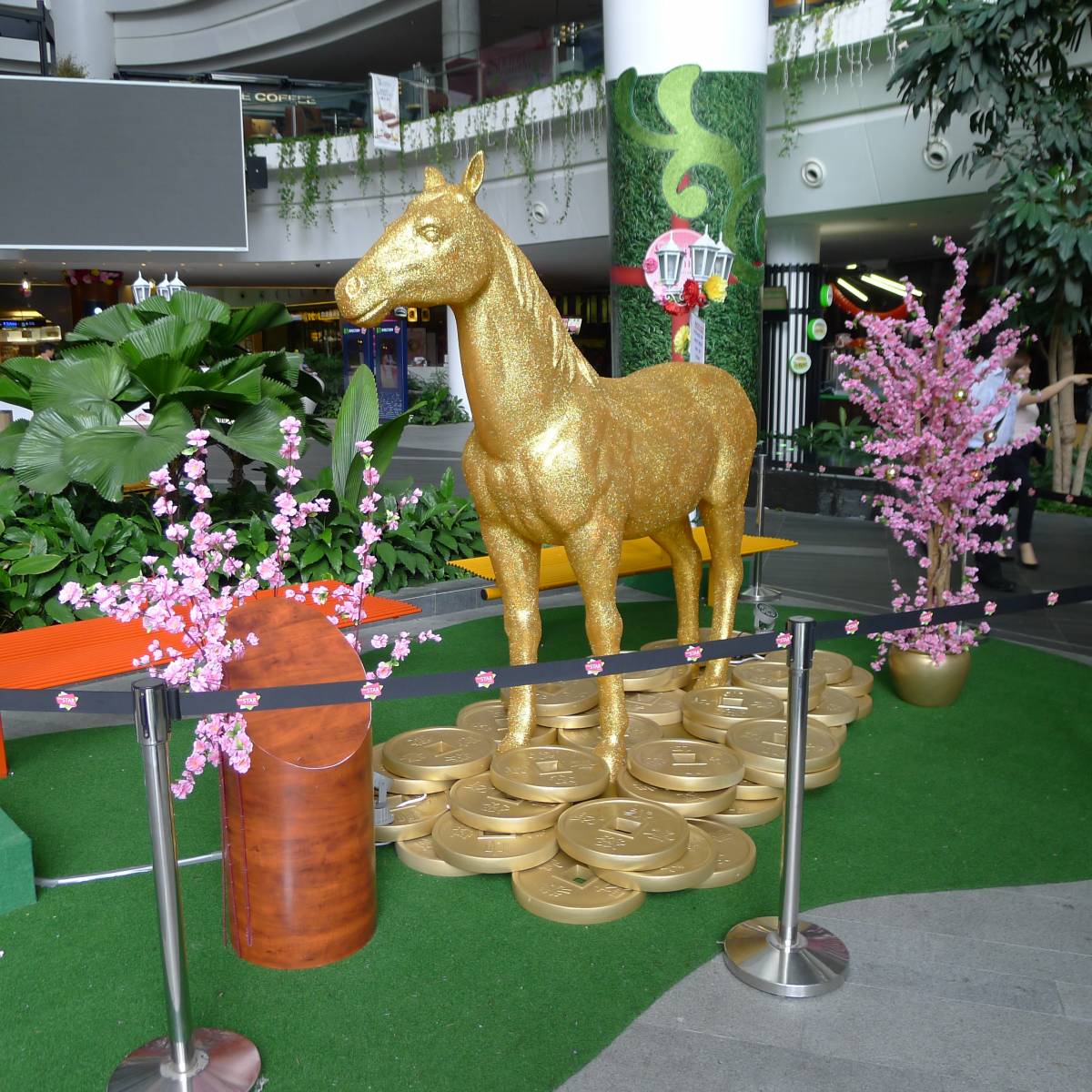 SG Largest Cny Decor Rental Platform - Giant Chinese Gold Coins