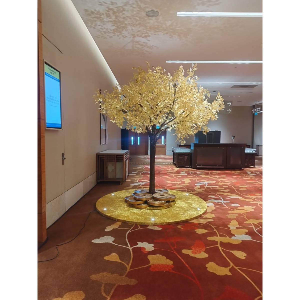 Gold Wishing Tree - SG's Largest Event, Ballroom and Gala Centrepiece ...