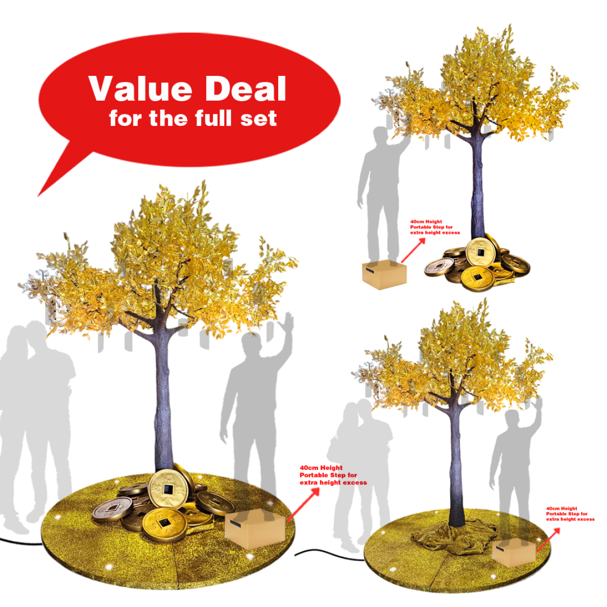 Gold Wishing Tree - SG's Largest Event, Ballroom and Gala Centrepiece ...