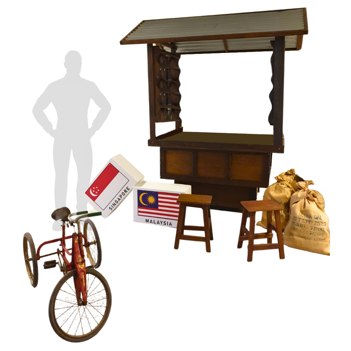 Heritage Food Street Cart Package - SG's Largest Heritage Props and ...