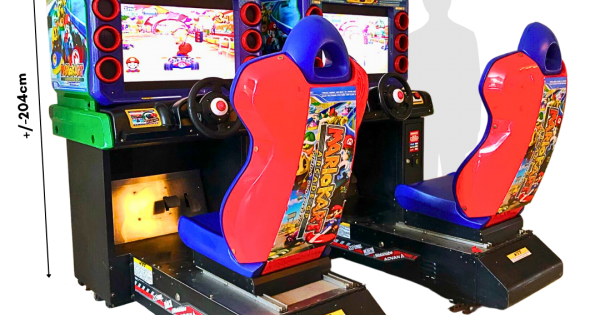 Mario Kart GP2 Arcade Machine - SG's Largest Arcade Racing Simulator ...