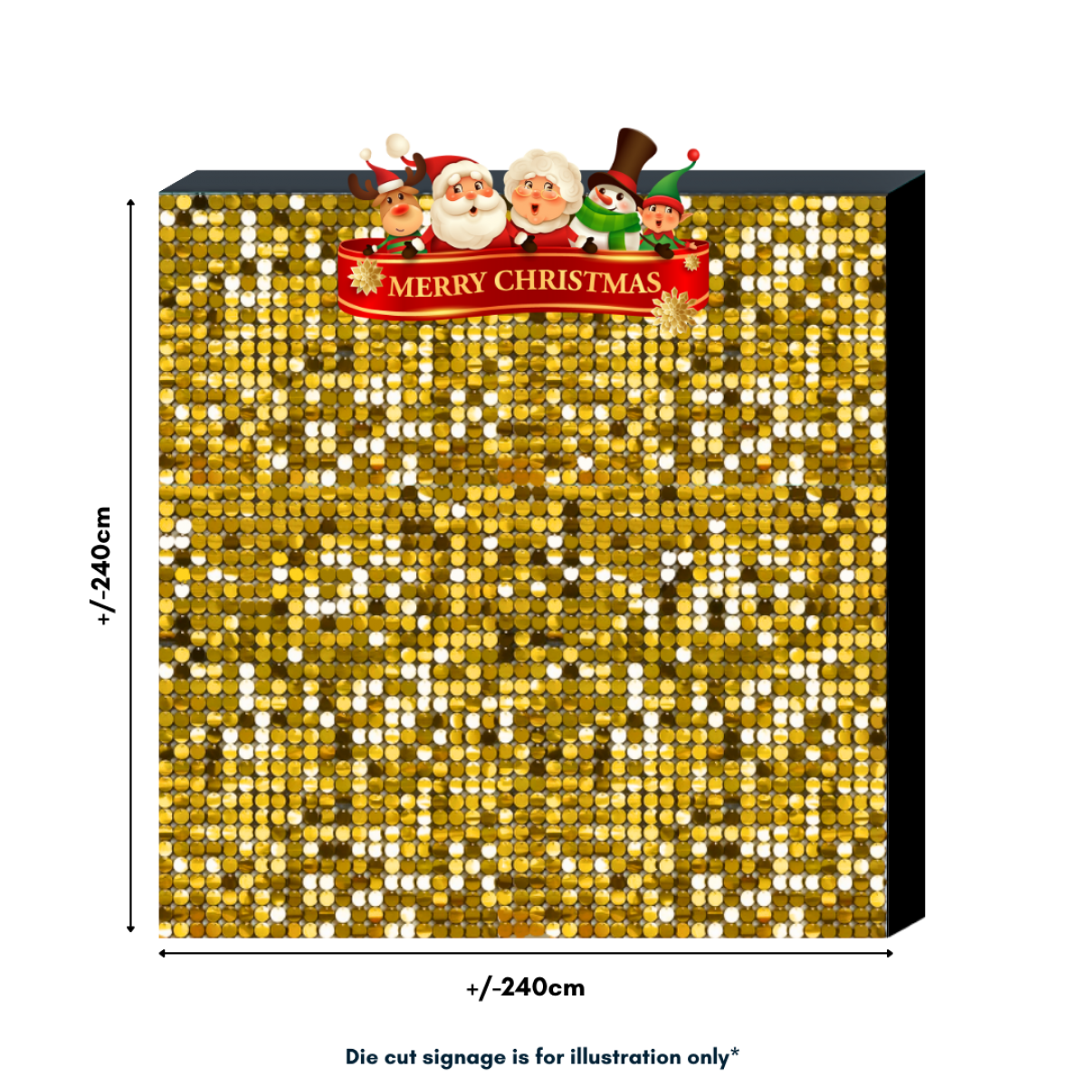 Large Gold Sequin Backdrop - Sequin Wall and Sequin Backdrop Rental for ...