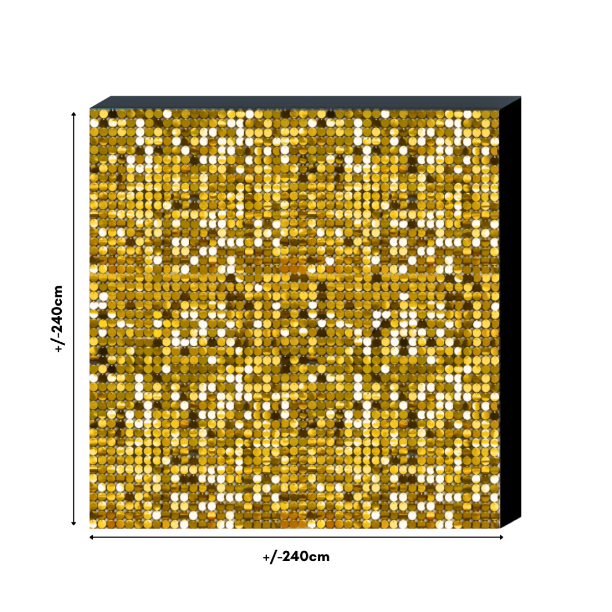 Large Gold Sequin Backdrop - Sequin Wall and Sequin Backdrop Rental for ...