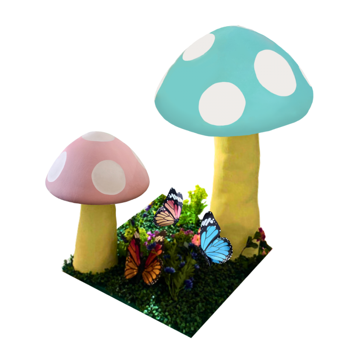 Magic Mushroom Set - SG's Largest Big Mushroom Props and Outdoor Garden ...