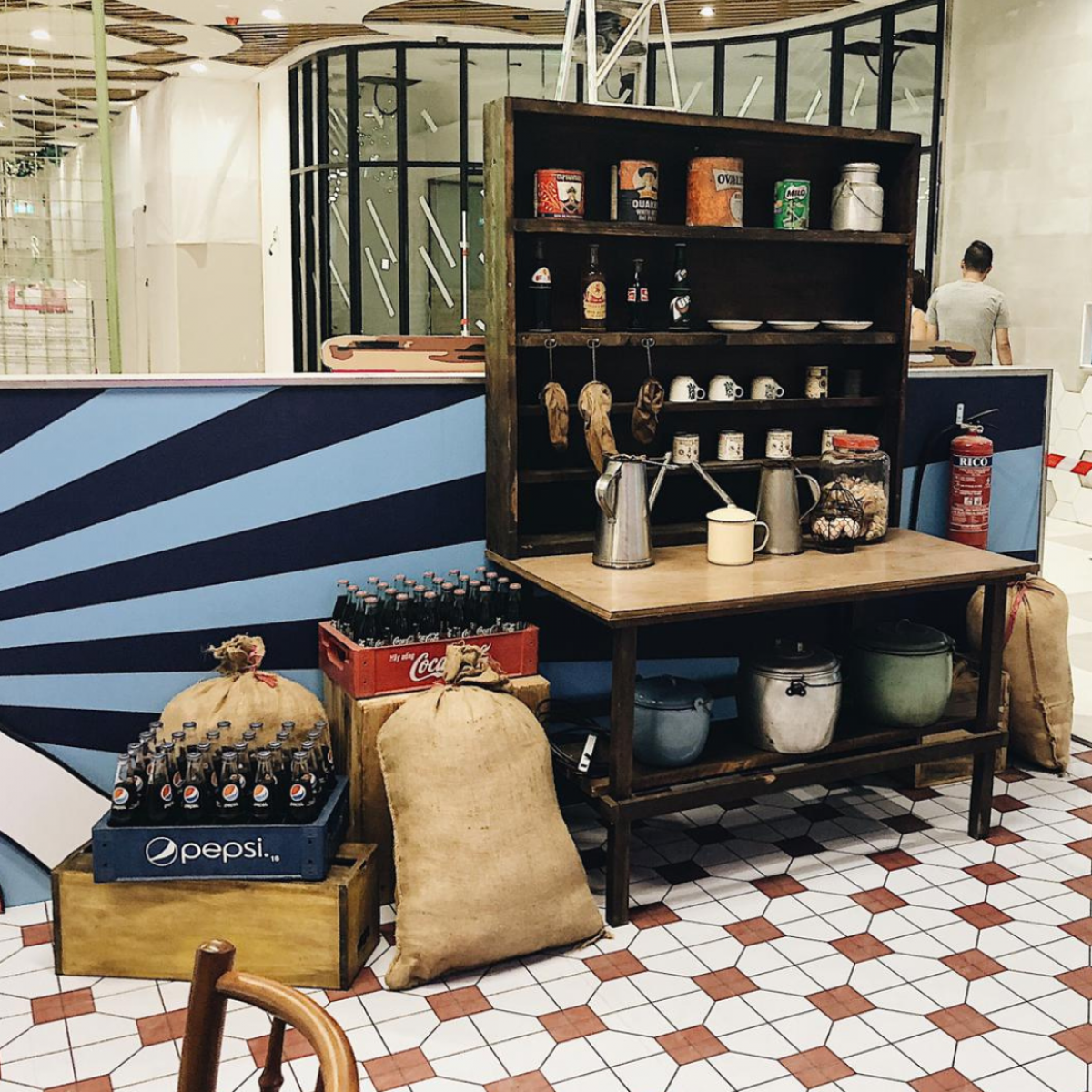 Old Coffee Shop Setup - SG's Largest Heritage Props and Thematic Props ...