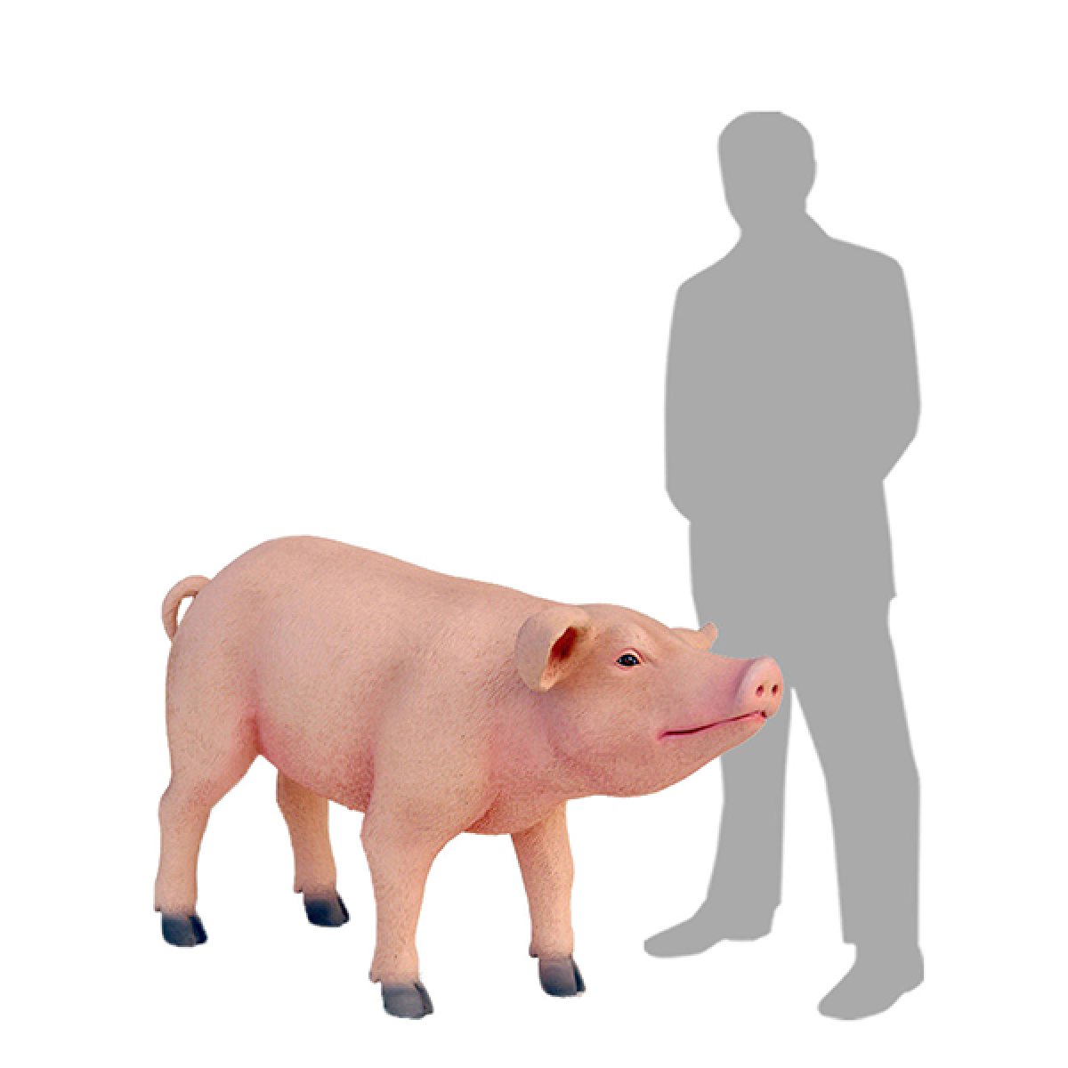 Pig - SG's Largest Animal Statues and Props as Farm Theme and CNY Decor