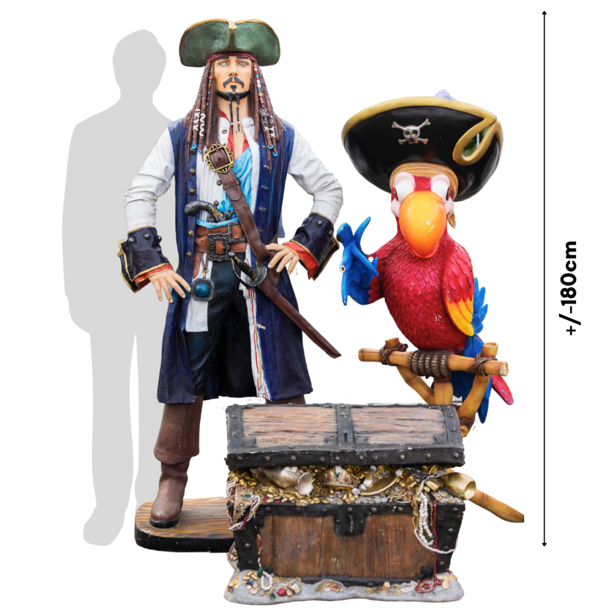 Pirate, Parrot & Treasure - SG's Largest Pirate Theme Decor Rental Platform