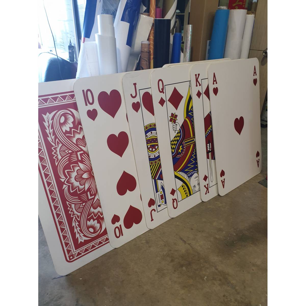 God of Gambling Giant Poker Cards