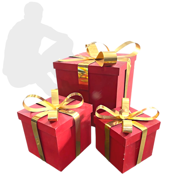 Red Present Boxes - Sg's Largest Present Boxes Decor and Gift Box ...