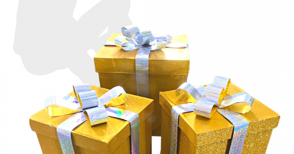 Gold Present Boxes - Sg's Largest Present Boxes Decor and Decorative ...
