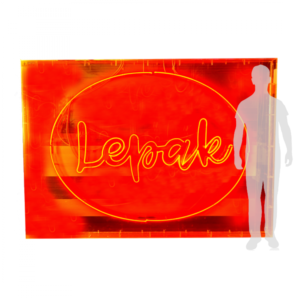 "LEPAK" Neon Light Sign - Rent Retro Hanging Tungsten Neon Light Sign