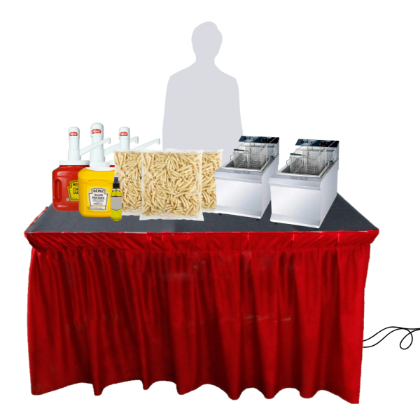 Truffle Fries Live Food Station - SG's Largest Fries and live food ...