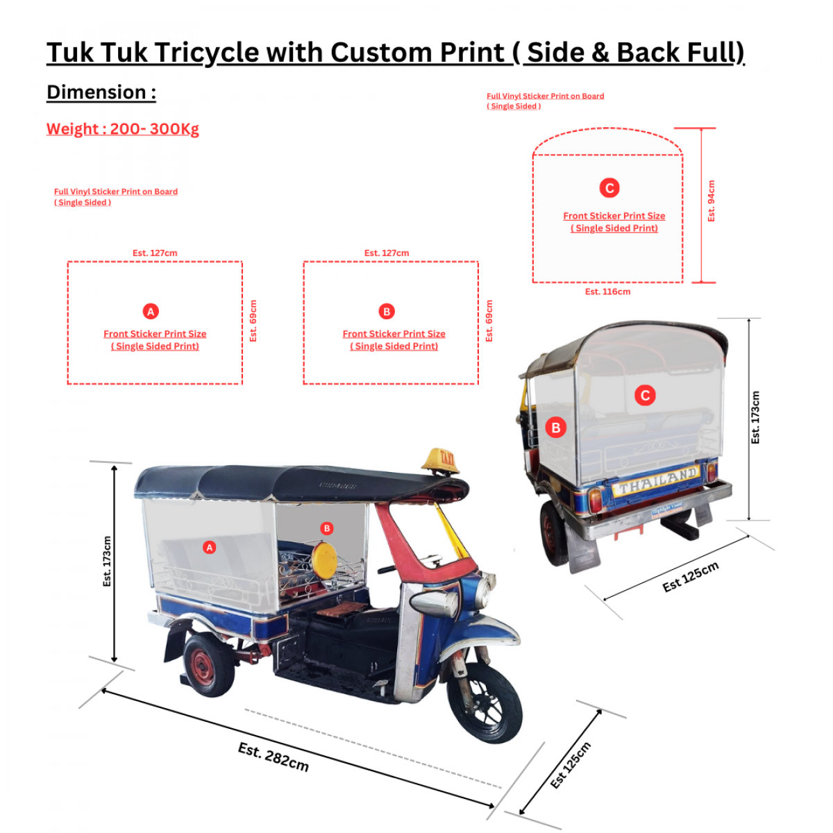 Original Tuk Tuk - Thailand Most Iconic Vehicle Transport theme Rental ...