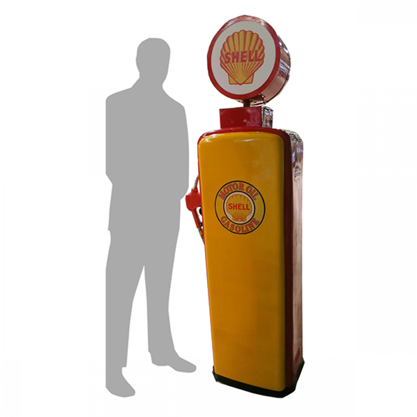 SG Largest F1 Props Rental Platform - 80s Vintage Gas Pump