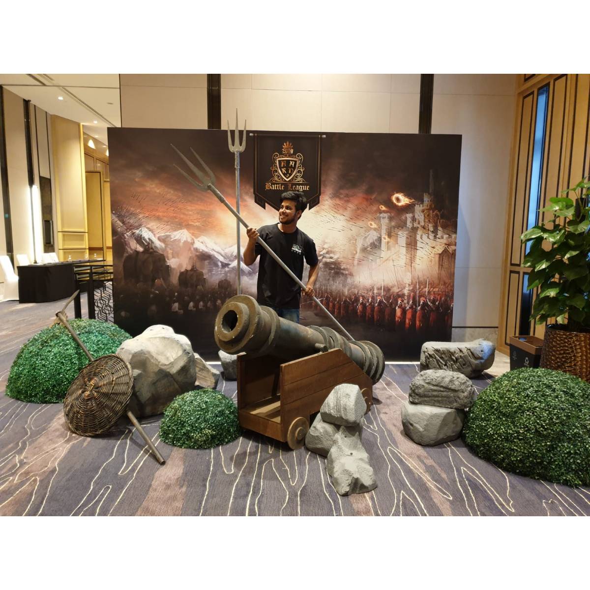 SG Largest Vintage Prop Decor Rental Platform - Cannon