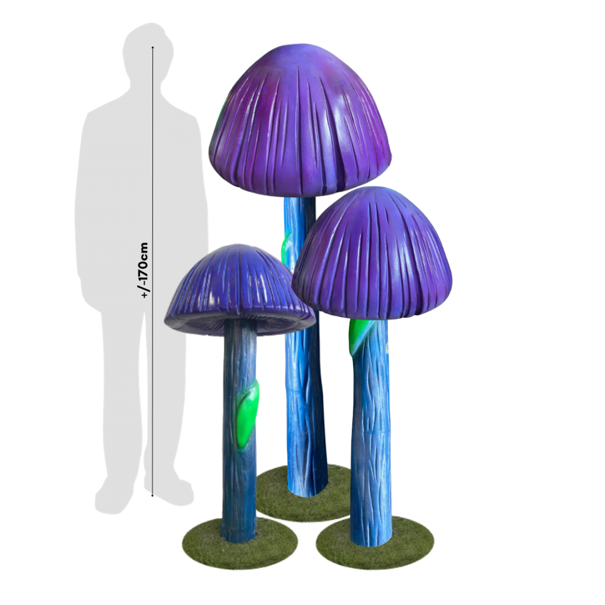 Wonderland Mushrooms - SG's Largest Whimsical Garden Decor and Props ...