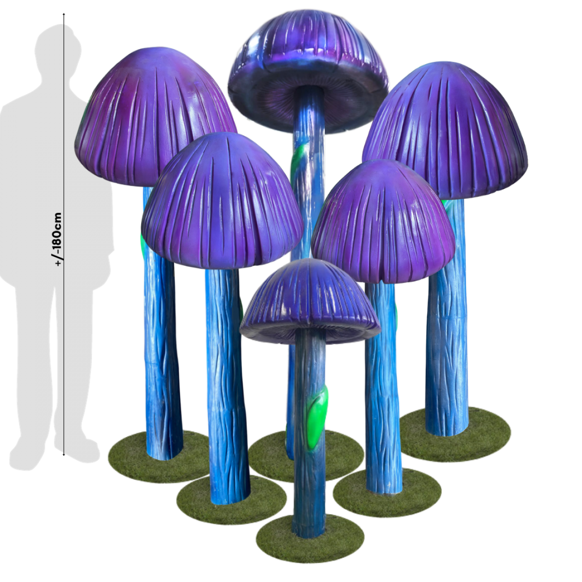 Wonderland Mushrooms - SG's Largest Whimsical Garden Decor and Props ...